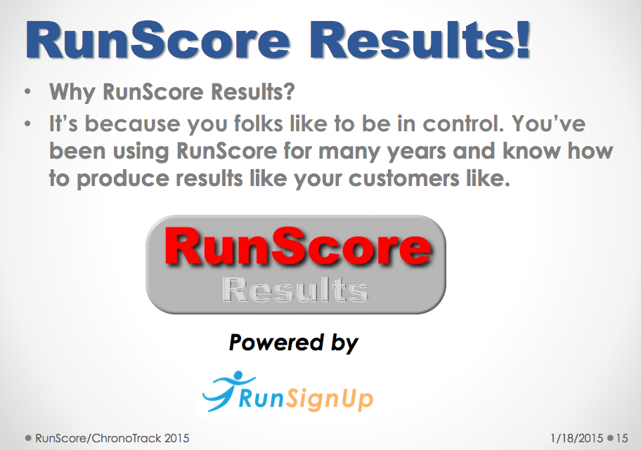 RunScore Results Presentation – RunSignup Blog