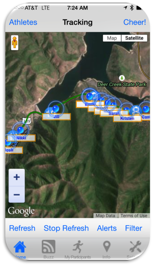 Utah Valley Marathon runners use RaceJoy’s live GPS tracking ...