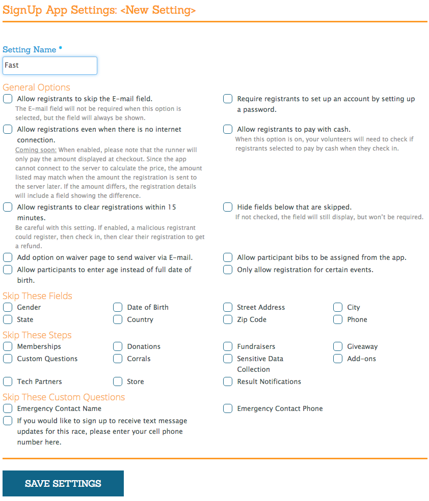 RaceDay SignUp Kiosk App Released – RunSignup Blog