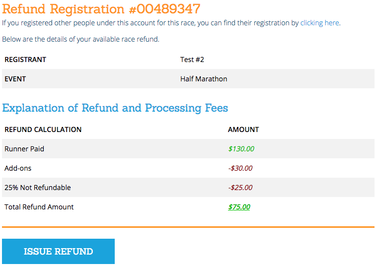 Time-based Refund Policy – RunSignup Blog