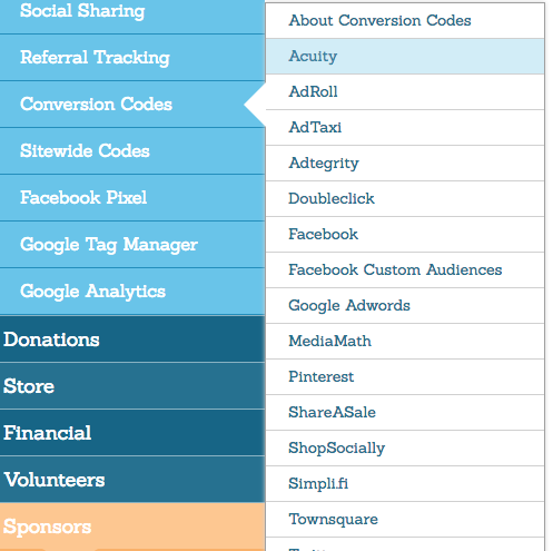 Acuity Ad Platform Conversion Code Added – RunSignup Blog