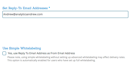 Customize “From” Address on EMail Marketing – RunSignup Blog